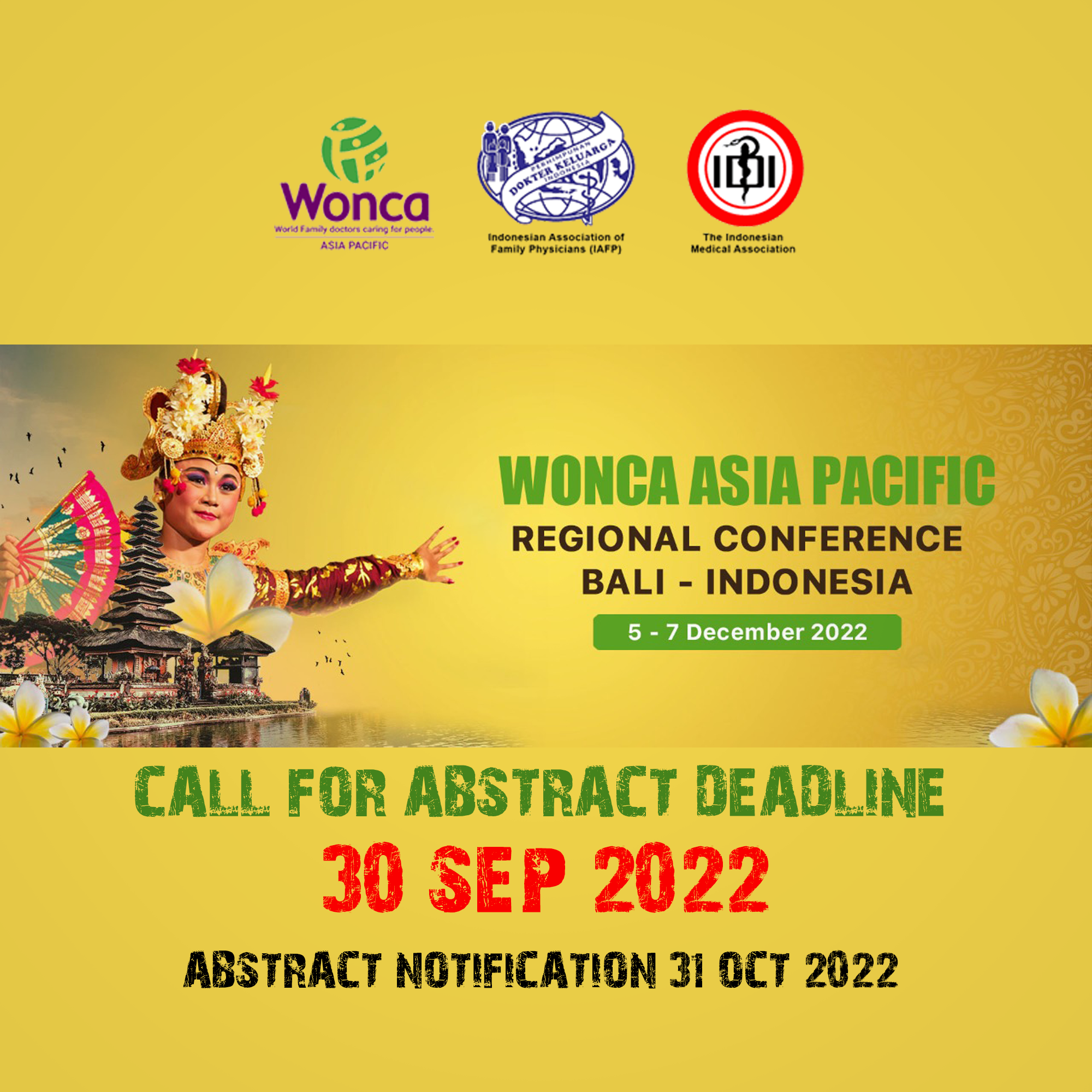 WONCA ASIA PACIFIC Regional Conference Bali-Indonesia, 2022 – สมาคม ...